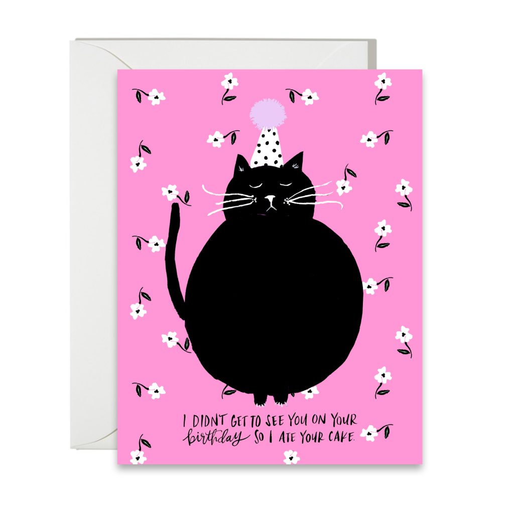 Fat Cat Belated Birthday – Shannon Kirsten Studio