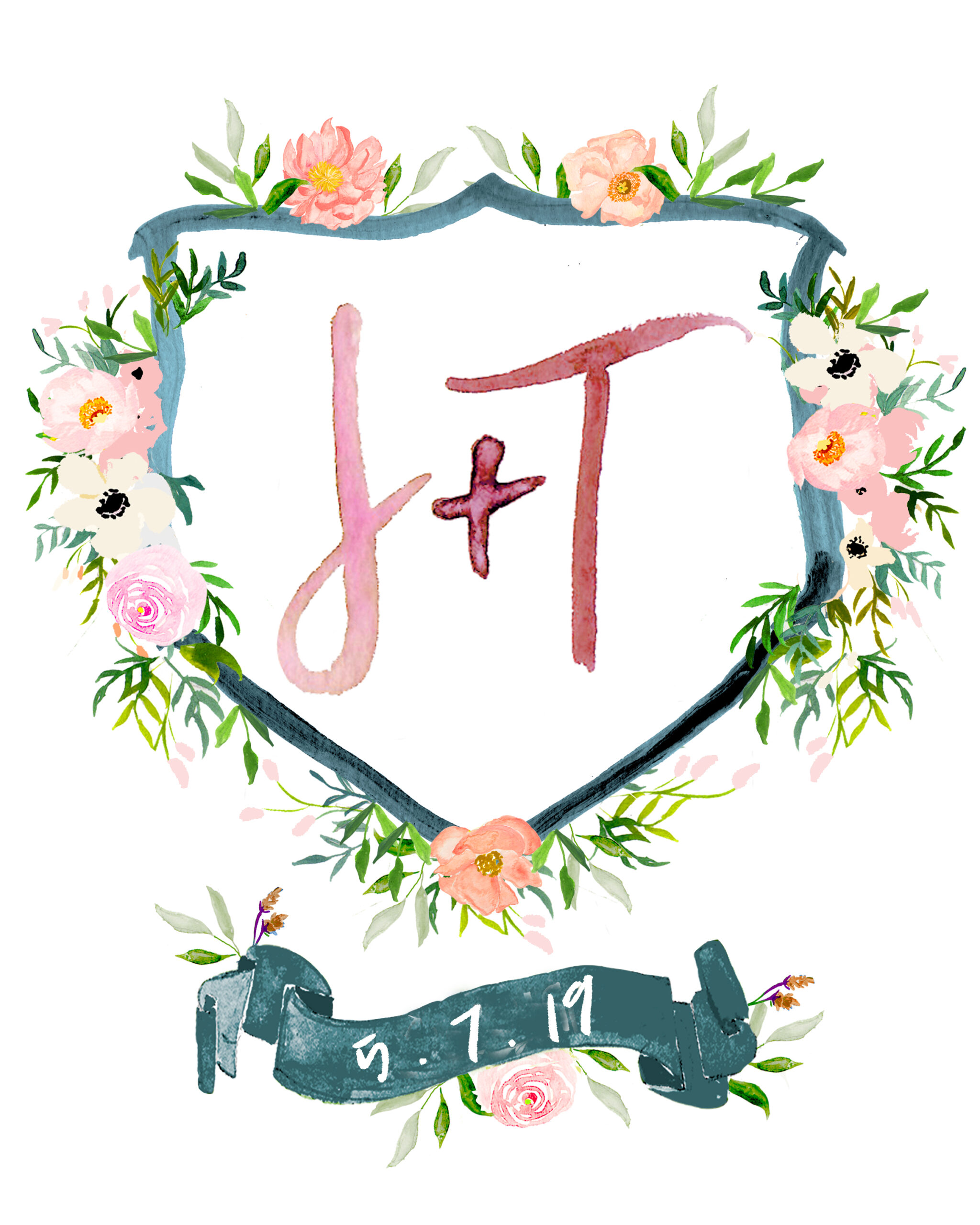 Custom Crest Monogram – Shannon Kirsten Studio