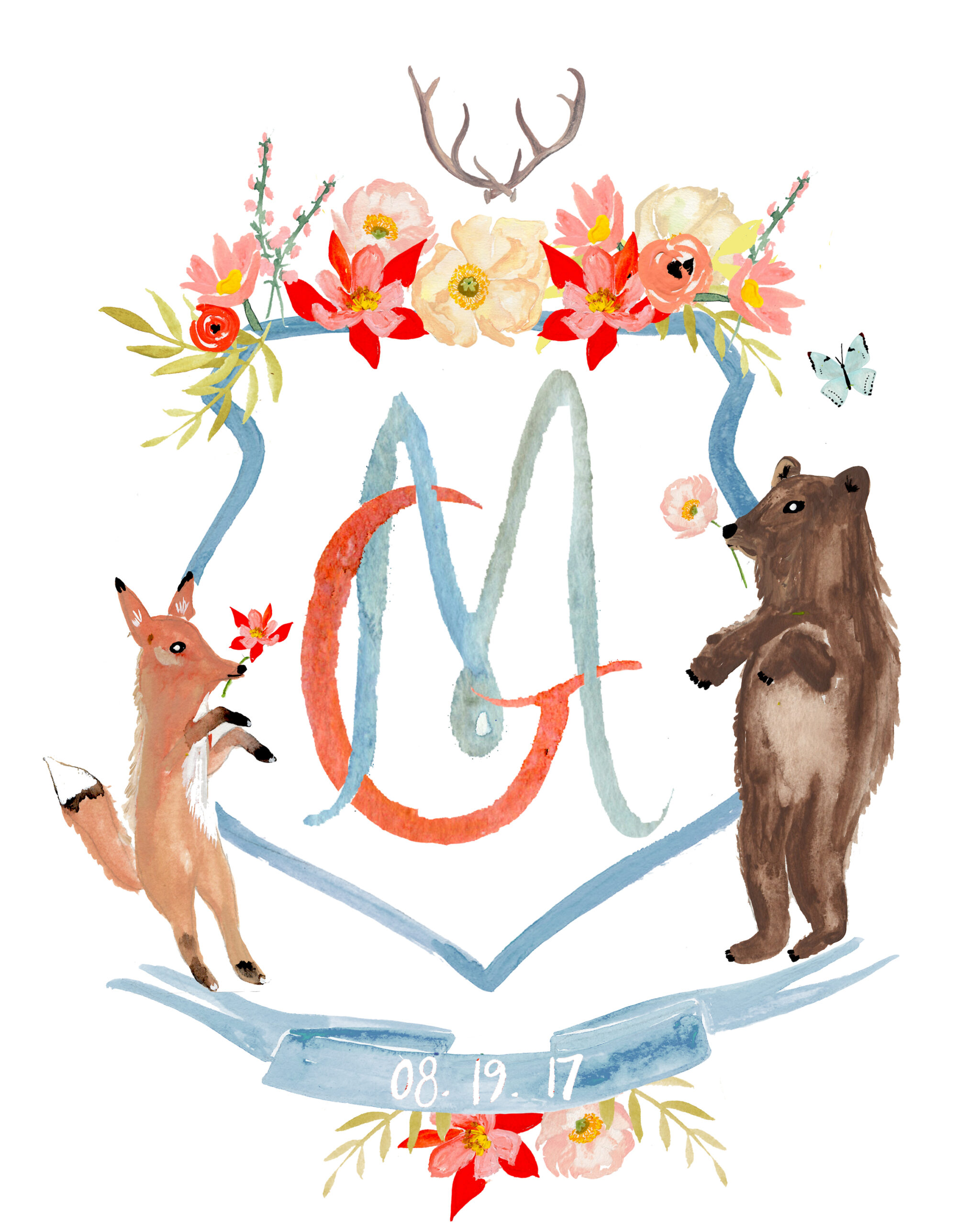 Custom Crests + Monograms – Shannon Kirsten Studio