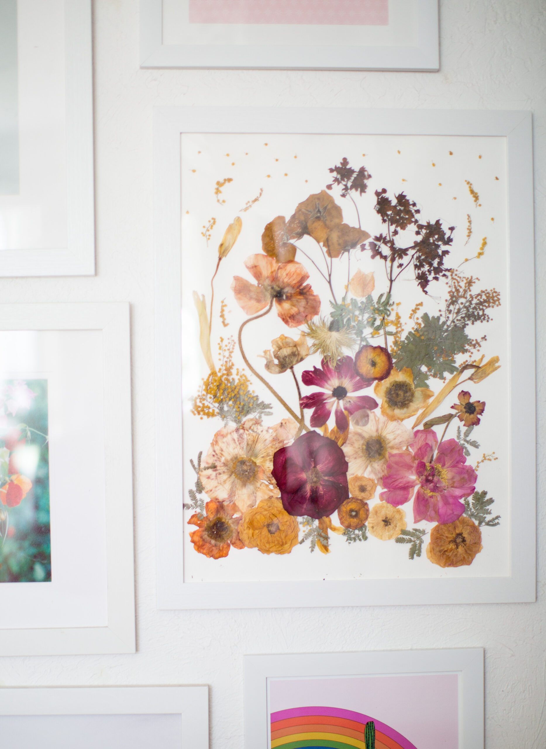 DIY: PRESSED FLOWER ART – Shannon Kirsten Studio