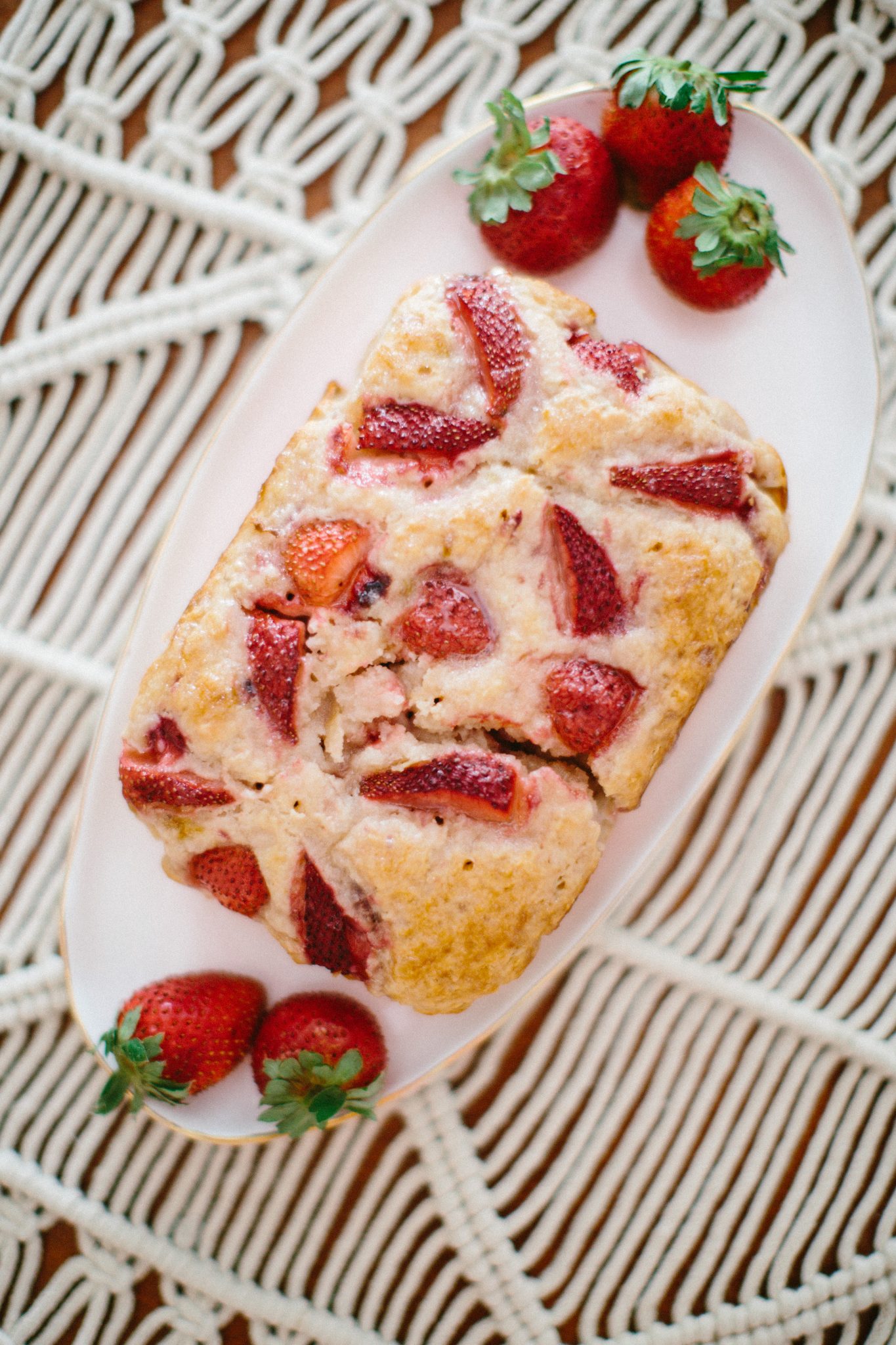 STRAWBERRY LEMON BREAD – Shannon Kirsten Studio