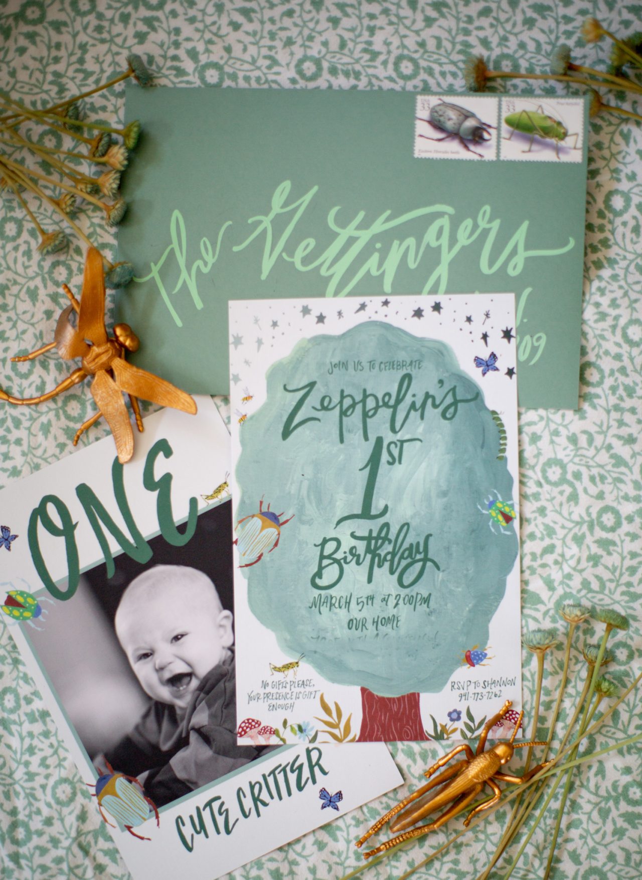 A BUG THEMED FIRST BIRTHDAY – Shannon Kirsten Studio